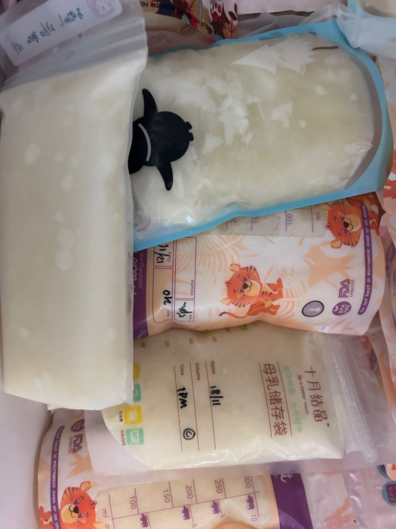 Frozen Breast Milk - Various Volumes, Babies & Kids, Nursing & Feeding ...