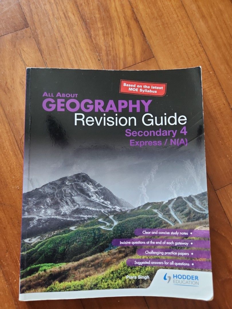 Geography Revision Guide Secondary 4 Express/N(A), Hobbies & Toys ...