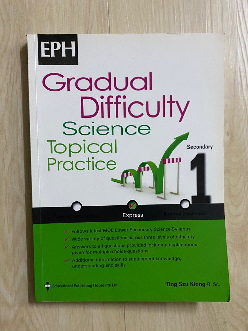 Gradual Difficulty Science Topical Practice Secondary 1, Hobbies & Toys ...