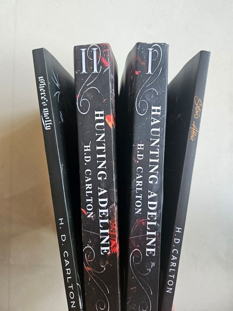 H.D. Carlton Books Set - Haunting Adeline Series + Side Story, Hobbies ...