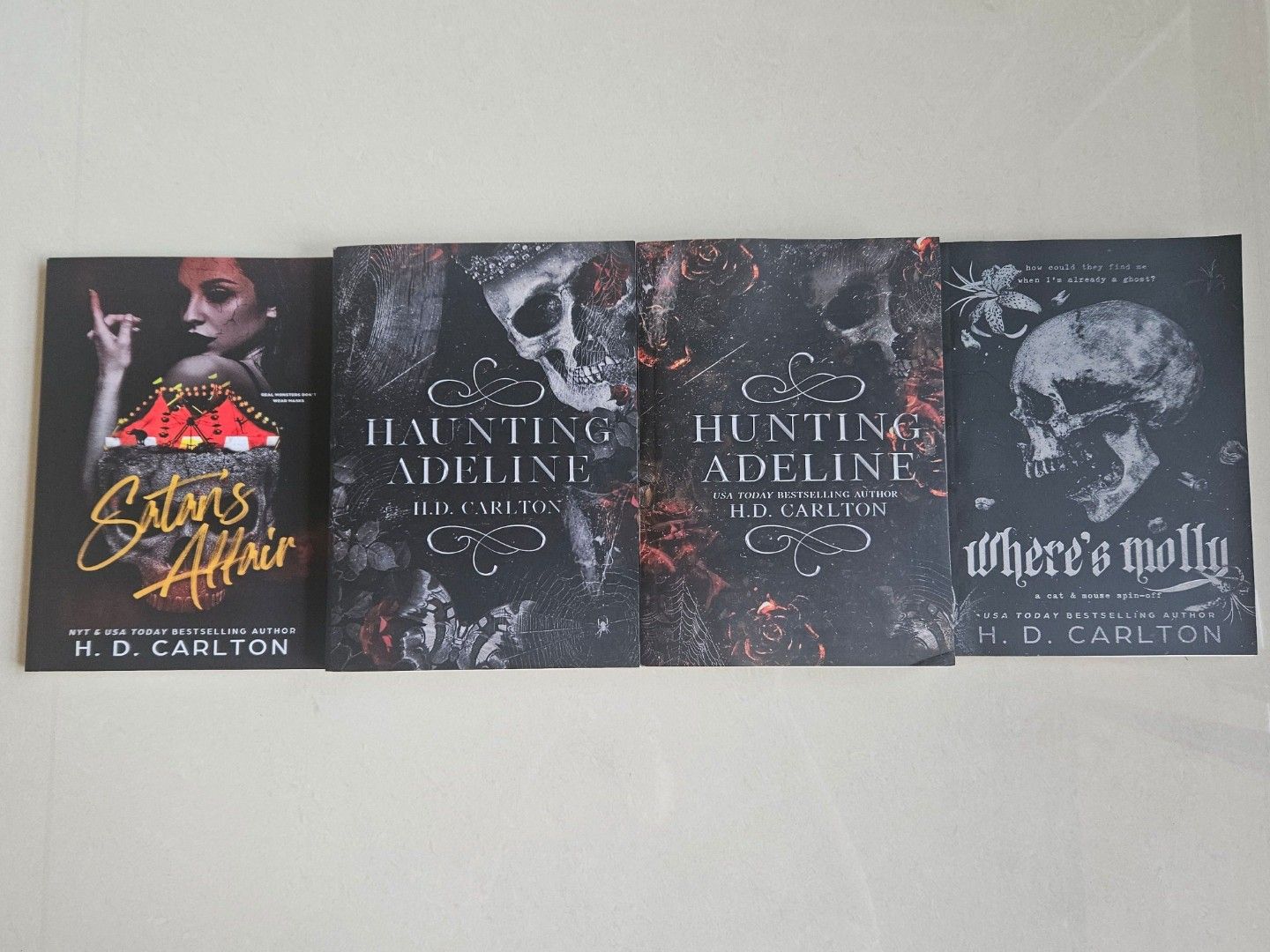 H.D. Carlton Books Set - Haunting Adeline Series + Side Story, Hobbies ...