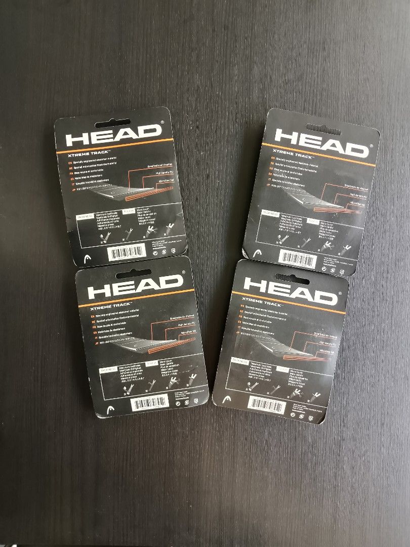 HEAD Xtreme Track Grip/Overgrips, Sports Equipment, Sports & Games ...