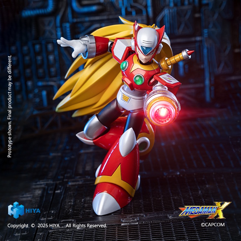 Hiya Toys - Exquisite Basic - Zero - Megaman X - Action Figure - Light ...