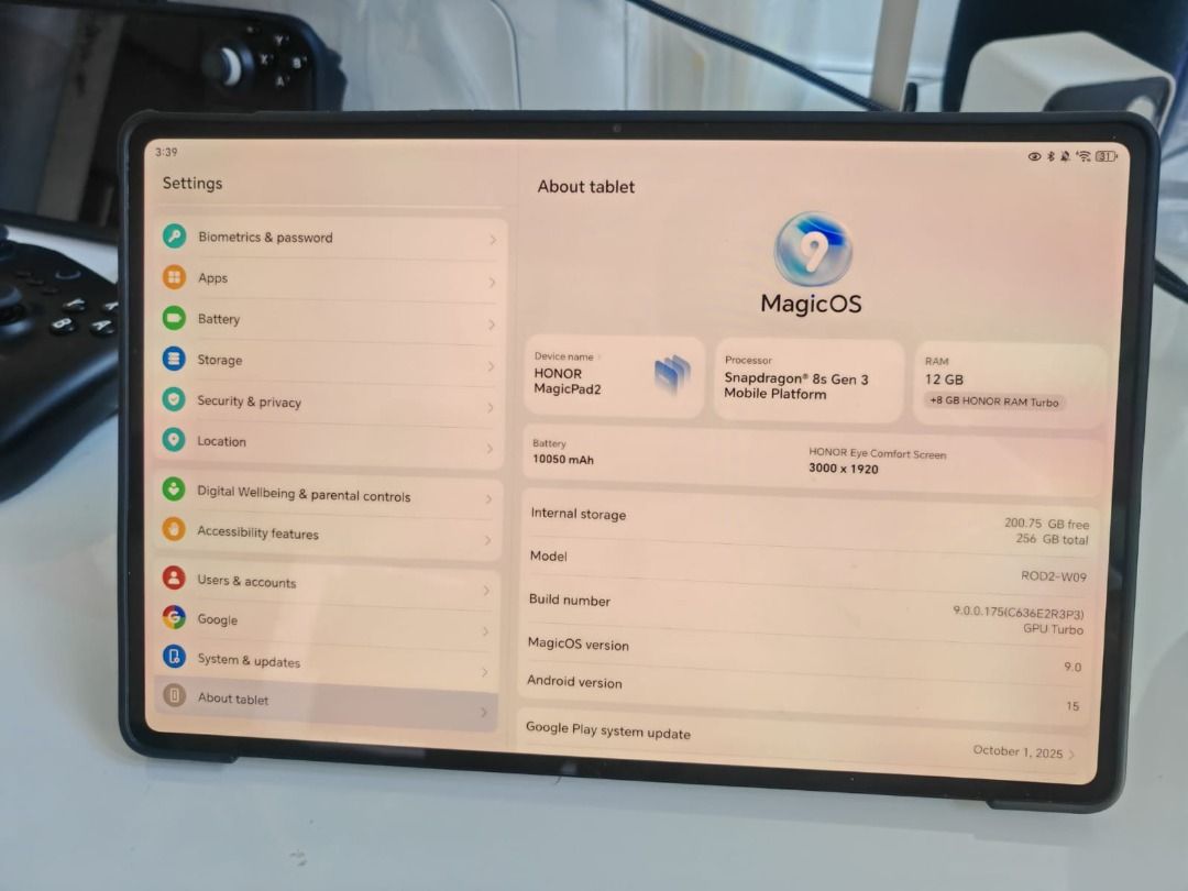HONOR MagicPad2 Tablet + pen + keyboard case, 手提電話, 平板電腦, 平板電腦 ...