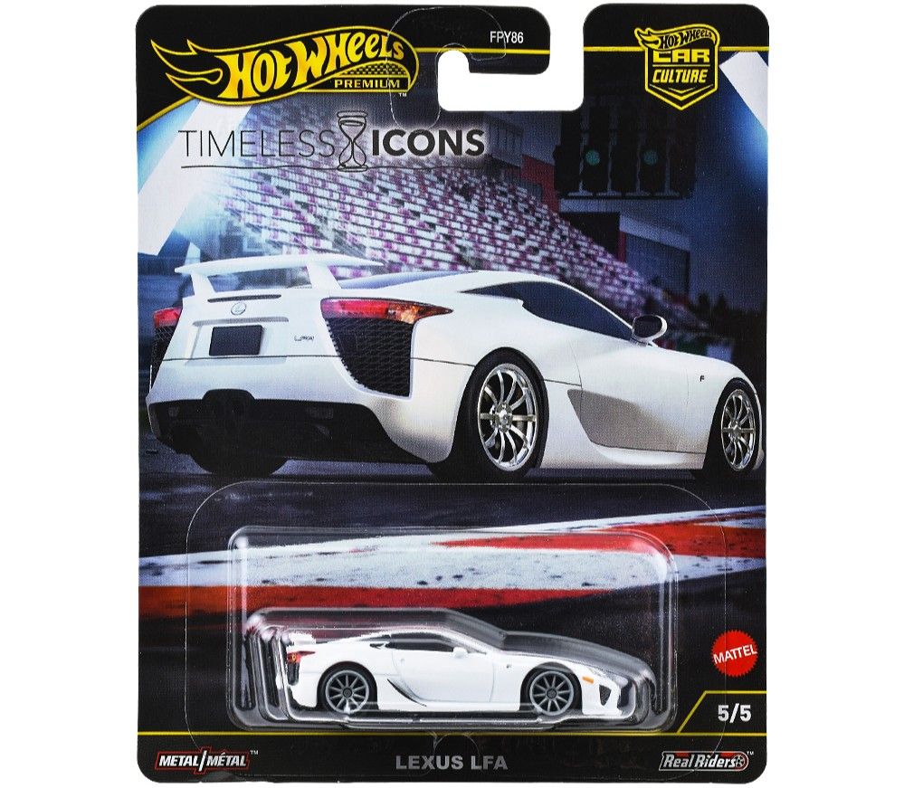 Hotwheels 2025 Timeless Icons Lexus LFA Premium Car Culture Rare Hot ...
