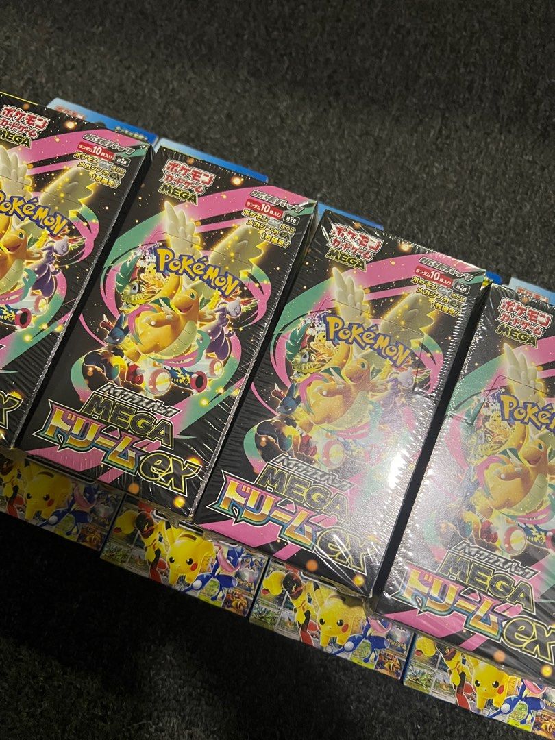 🔥INSTOCK🔥Pokemon Mega Dream EX Booster Box Shrinked, Hobbies & Toys ...