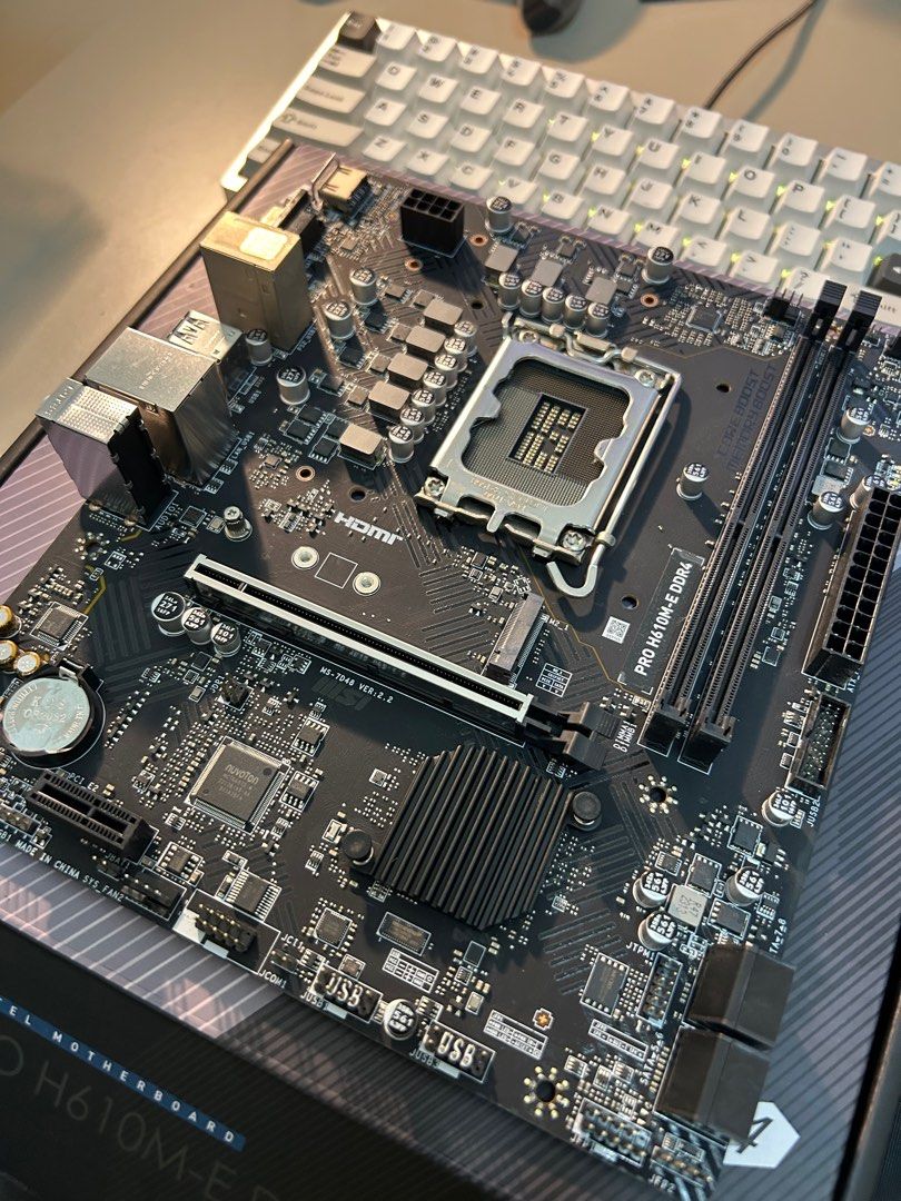 Intel 12th Gen i3 12100F + MSI H610M-E DDR4 Motherboard, Computers ...