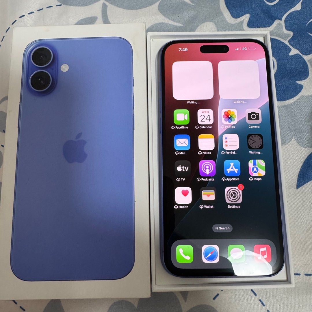 iPhone 16 Plus Ultramarine 256GB, Mobile Phones & Gadgets, Mobile ...