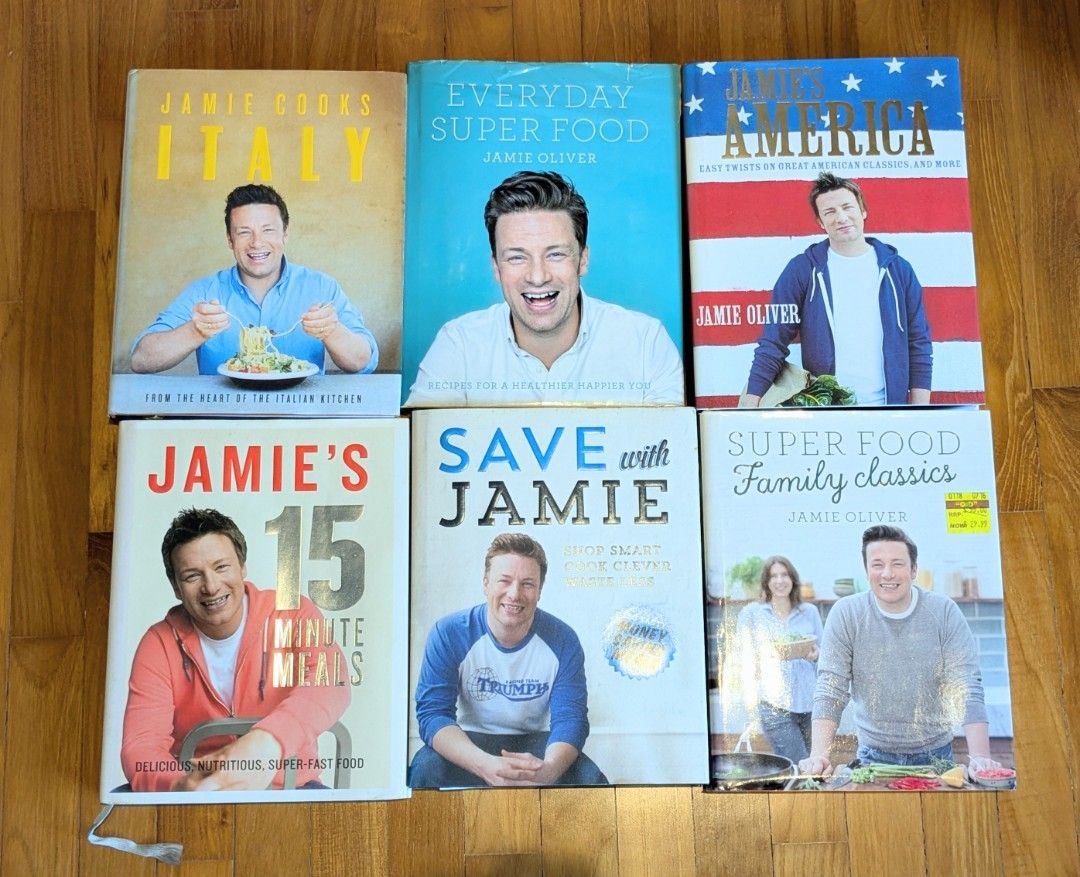 Jamie Oliver Cookbooks - Various Titles, Hobbies & Toys, Books ...