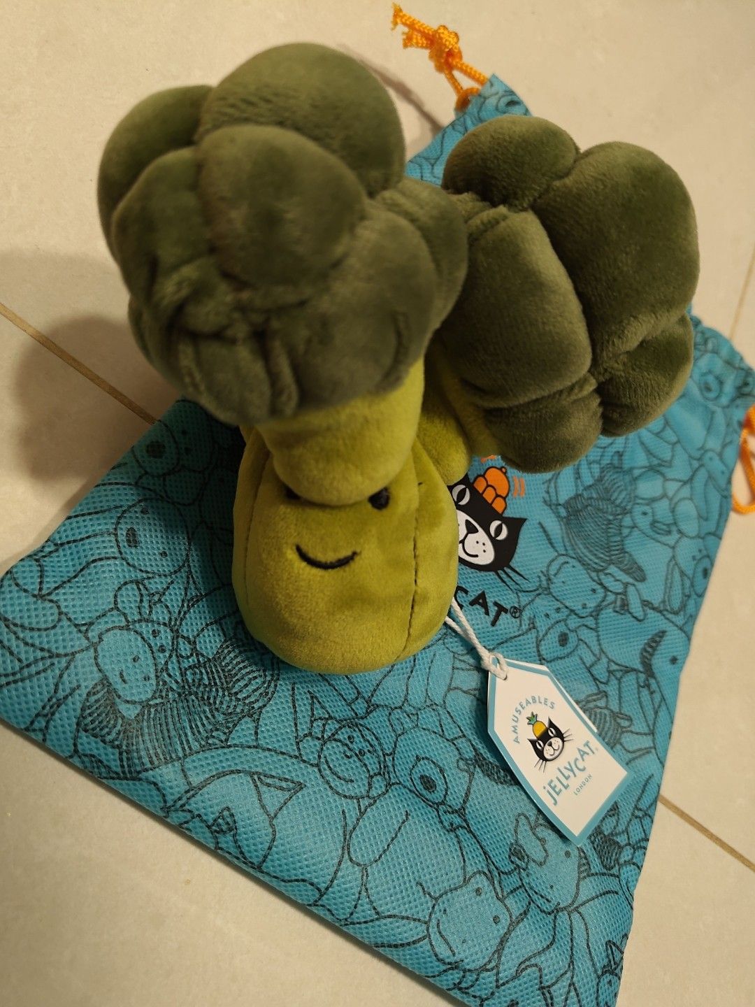 Jellycat Vivacious Vegetable Broccoli Plush Toy, Hobbies & Toys, Toys ...
