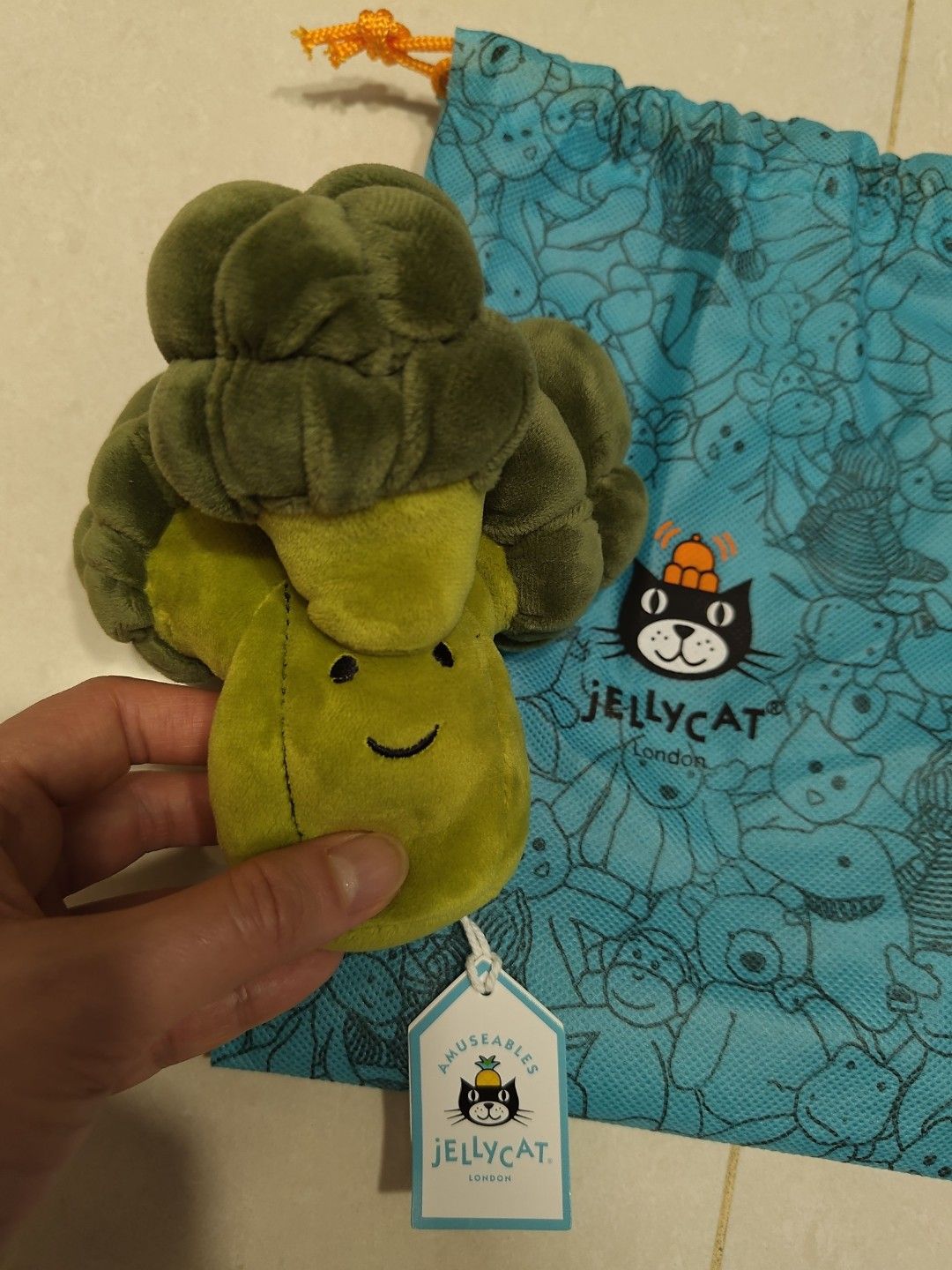 Jellycat Vivacious Vegetable Broccoli Plush Toy, Hobbies & Toys, Toys ...