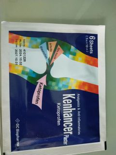 Flash Sale 🔥 💯 Kenhancer Plaster Ketoprofen (6 sheets per packet ...
