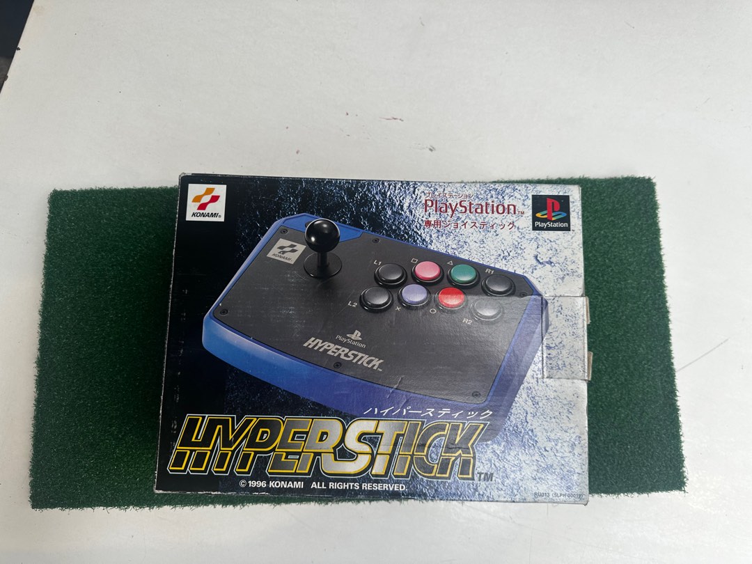 Konami Hyperstick Arcade Stick for PlayStation, Video Gaming, Gaming ...