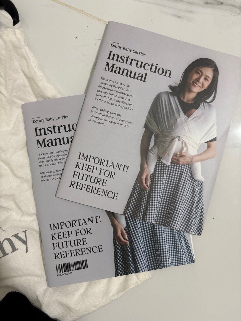 Konny Baby Carrier - Black complete box, Babies & Kids, Going Out ...