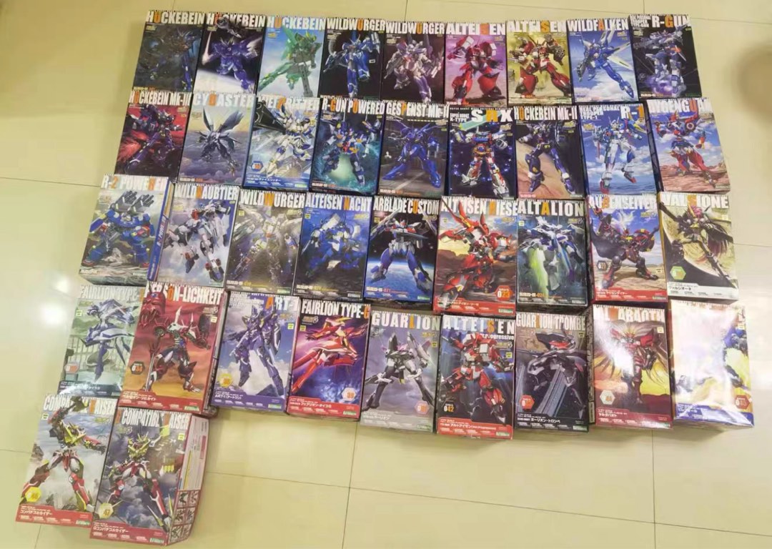 Kotobukiya Super Robot Wars Model Kits, Hobbies & Toys, Toys & Games on ...