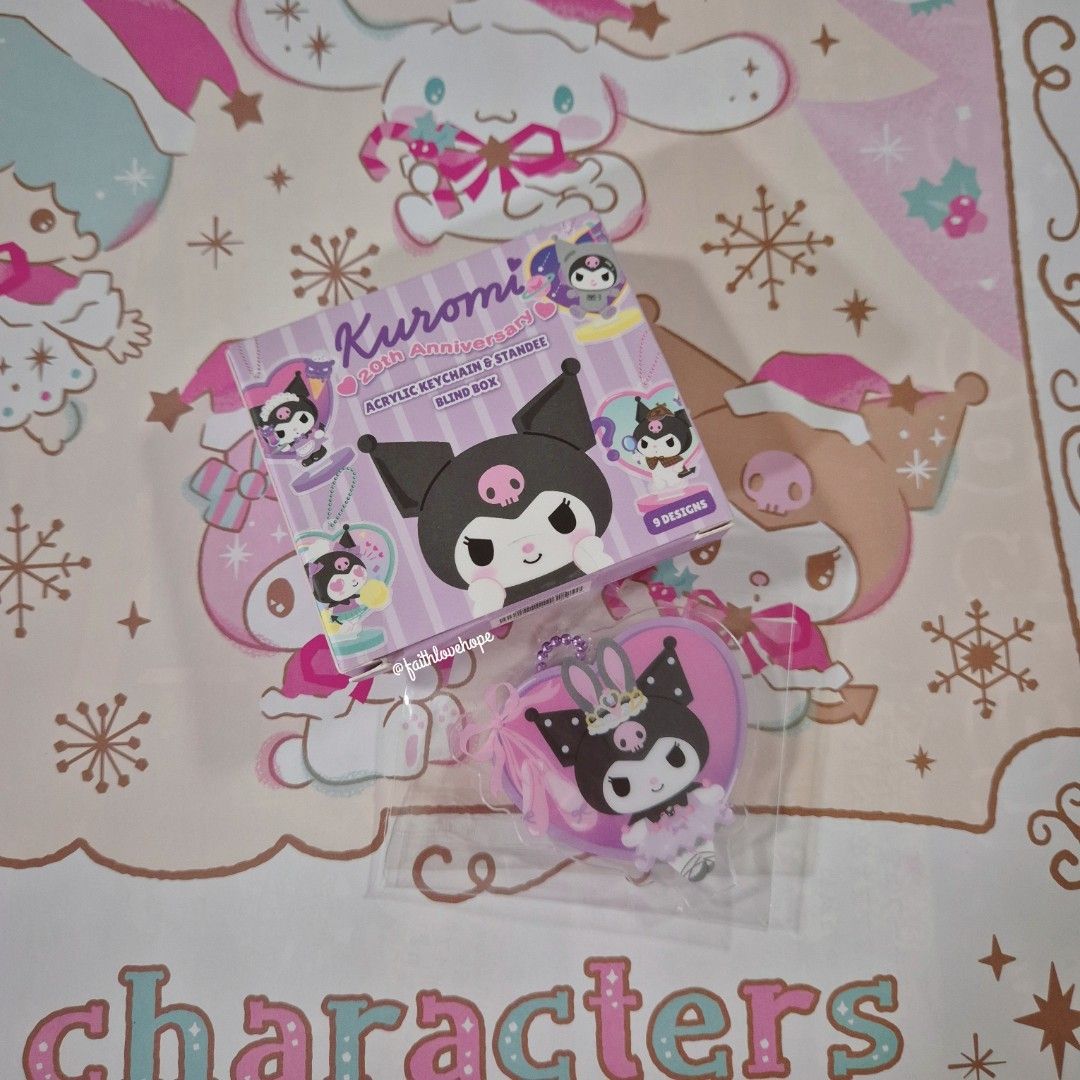 ♡Kuromi Secret Acrylic Keychain & Standee, Hobbies & Toys, Memorabilia ...