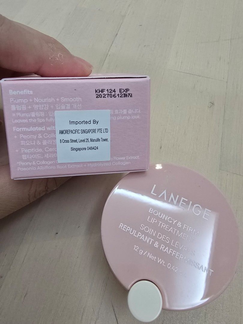 Laneige Bouncy & Firm Lip Treatment, Beauty & Personal Care, Face, Face ...