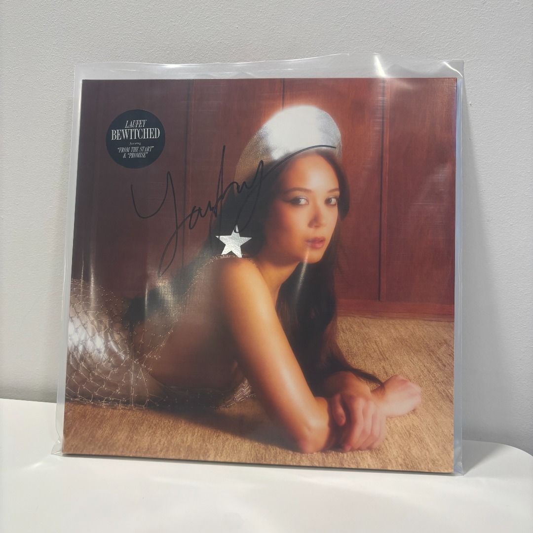 laufey - bewitched (signed) vinyl, Hobbies & Toys, Music & Media ...