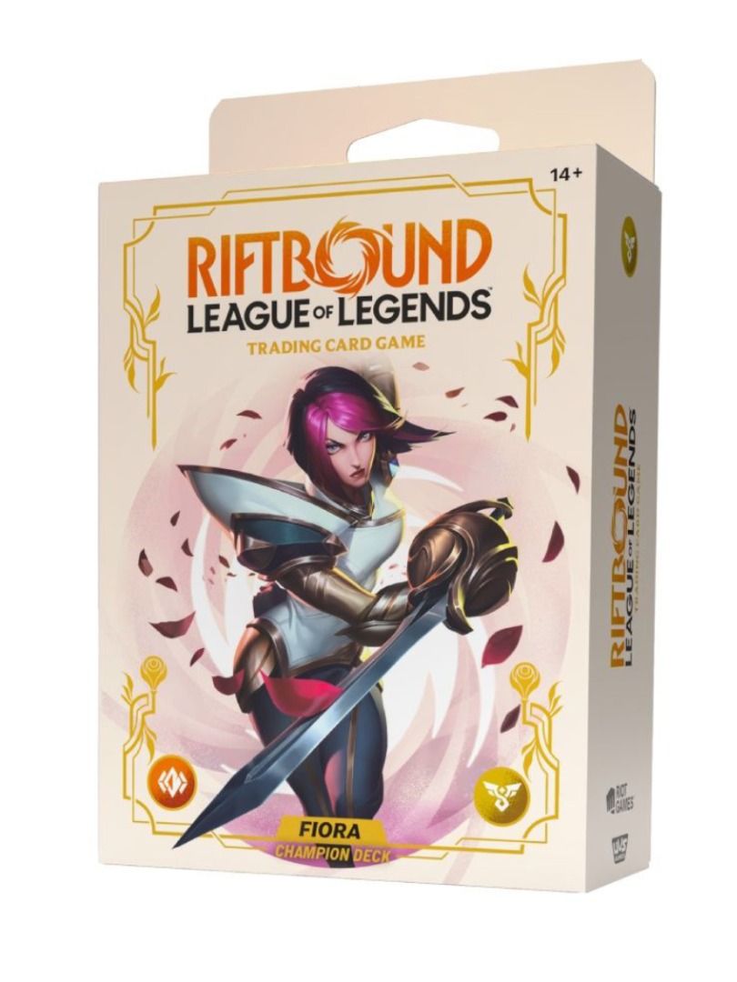 League of Legends - TCG - Riftbound Spiritforged Champions Deck - Fiora ...