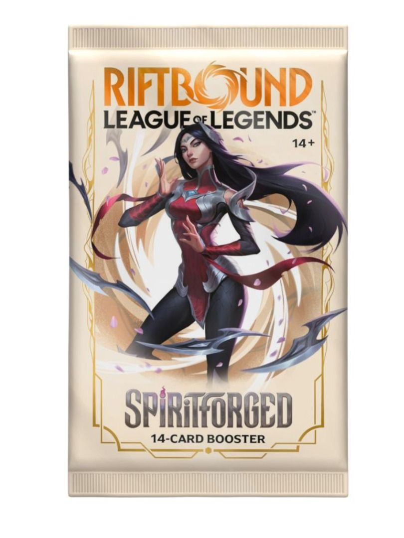 League of Legends - TCG - Riftbound Spiritforged Booster Pack, Hobbies ...