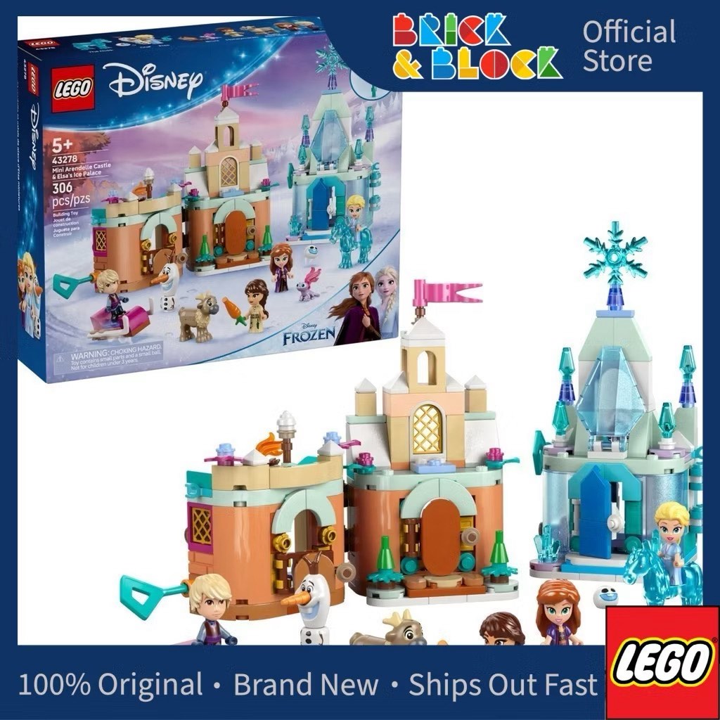 LEGO Disney Frozen Arendelle Castle 43278, Hobbies & Toys, Toys & Games ...