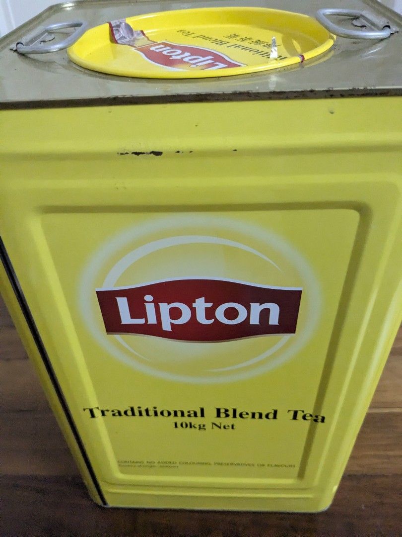 Lipton Traditional Blend Tea Canister, Hobbies & Toys, Memorabilia ...