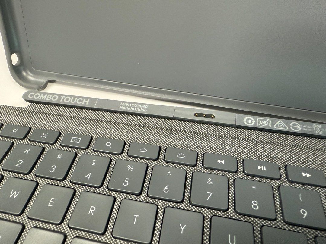Logitech Combo Touch iPad Keyboard Case, Mobile Phones & Gadgets ...