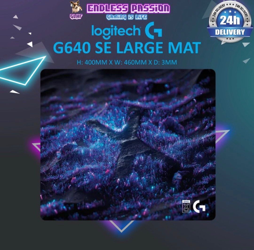 Logitech G640 SE Large Mouse Pad, Computers & Tech, Parts & Accessories ...