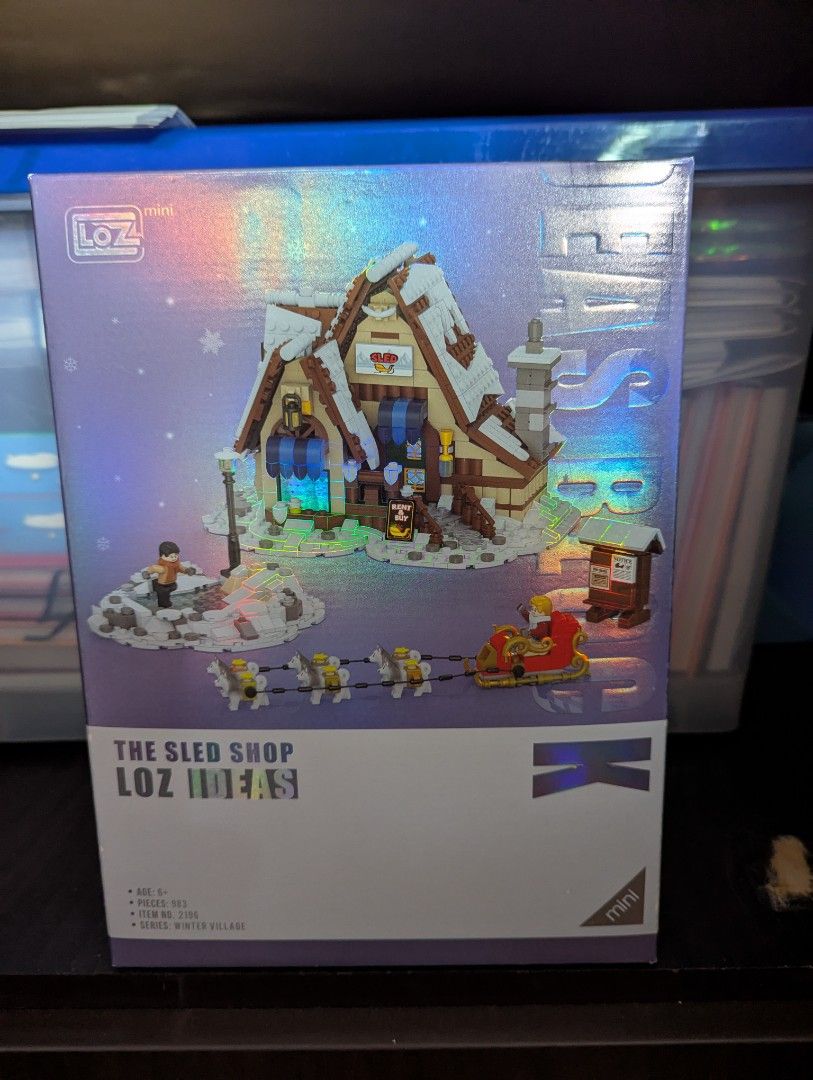 LOZ Mini Building Blocks - Winter Village Series, Hobbies & Toys, Toys ...