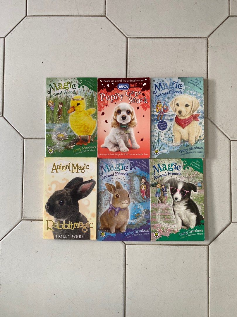 6 X ( bundle of 6) Magic Animal Friends Books as shown AP , Hobbies ...
