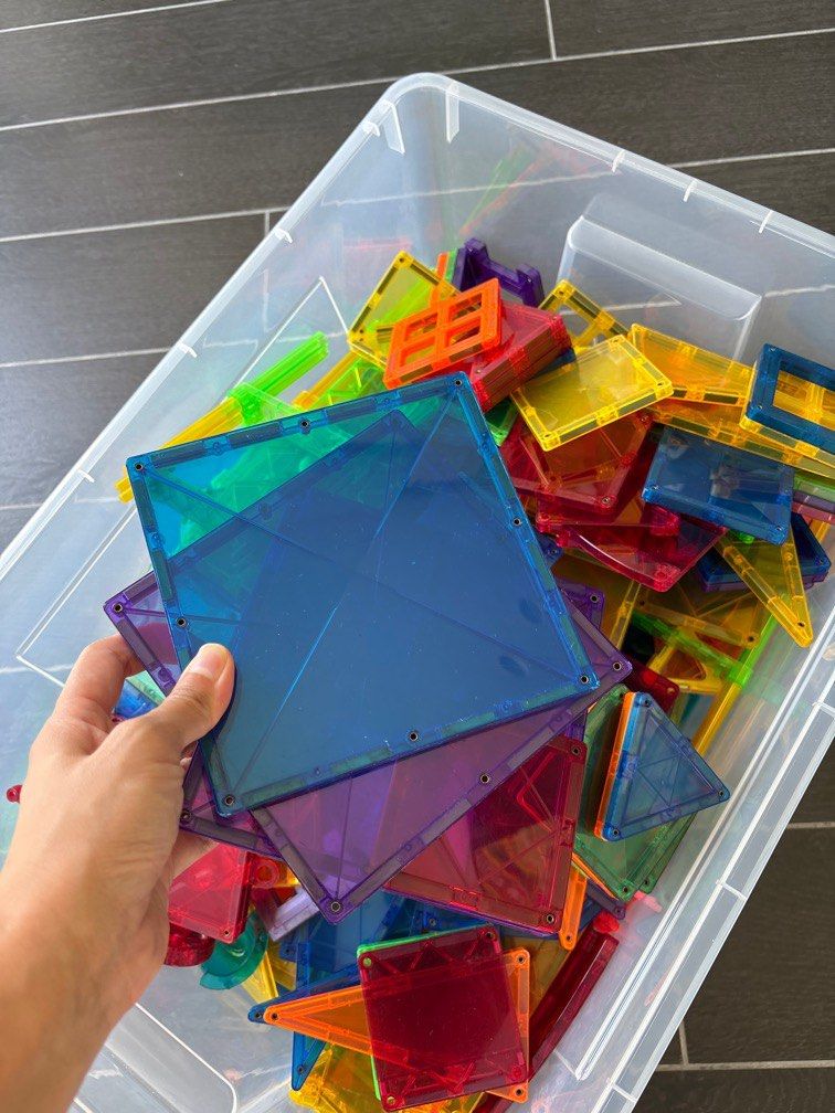 Magnet Tiles (mix brands), Babies & Kids, Infant Playtime on Carousell