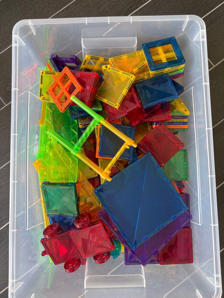 Magnet Tiles (mix brands), Babies & Kids, Infant Playtime on Carousell