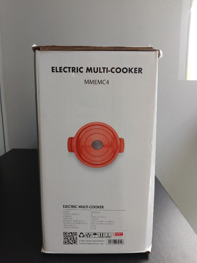 Mayer Electric Multi-Cooker, TV & Home Appliances, Kitchen Appliances ...