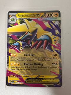 Pokémon TCG Mega Evolutions Mega Manectric FA- 158/132, Hobbies & Toys ...