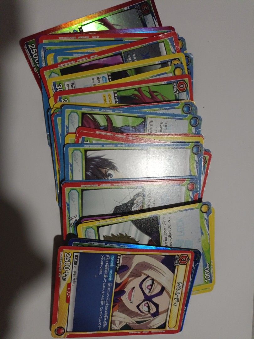 MHA/Blue lock union arena cards, Hobbies & Toys, Memorabilia ...