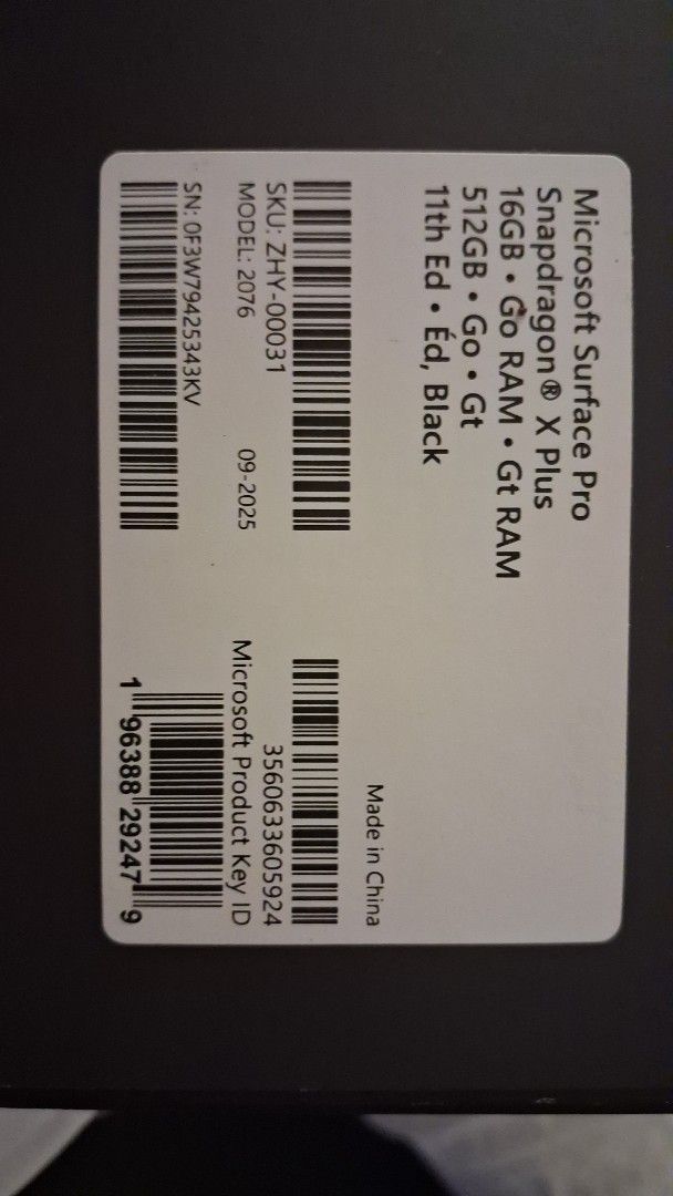 Microsoft surface pro 11th, Computers & Tech, Laptops & Notebooks on ...