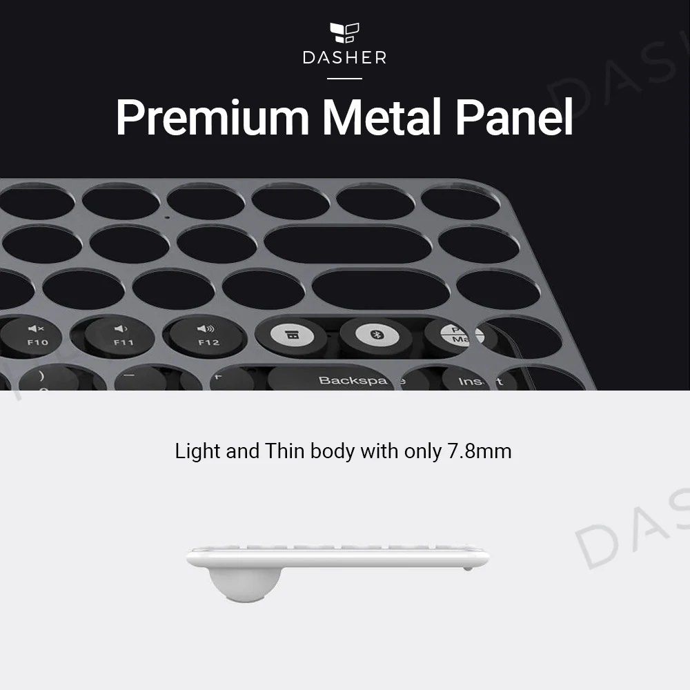 MIIIW Wireless Bluetooth Keyboard K07, Computers & Tech, Parts ...