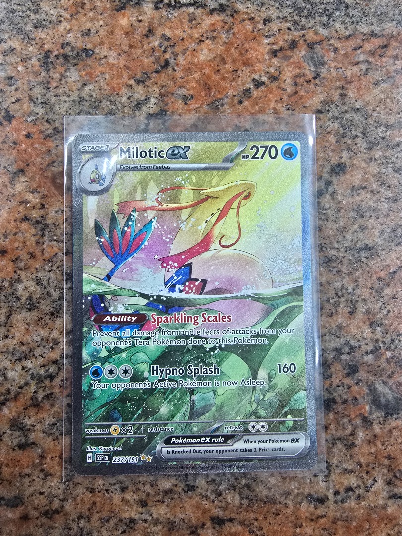 Milotic EX #237 Surging Sparks, Hobbies & Toys, Toys & Games on Carousell