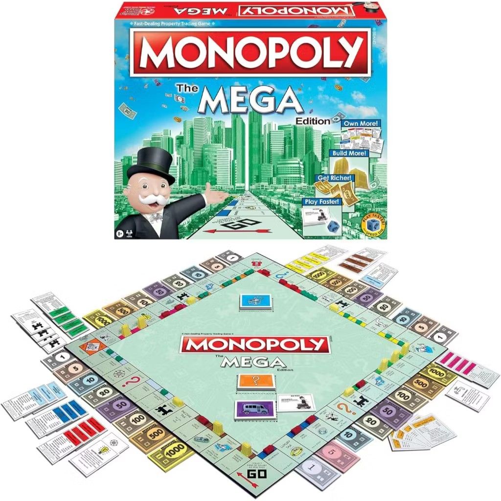 Monopoly The Mega Edition Board Game, Hobbies & Toys, Toys & Games on ...