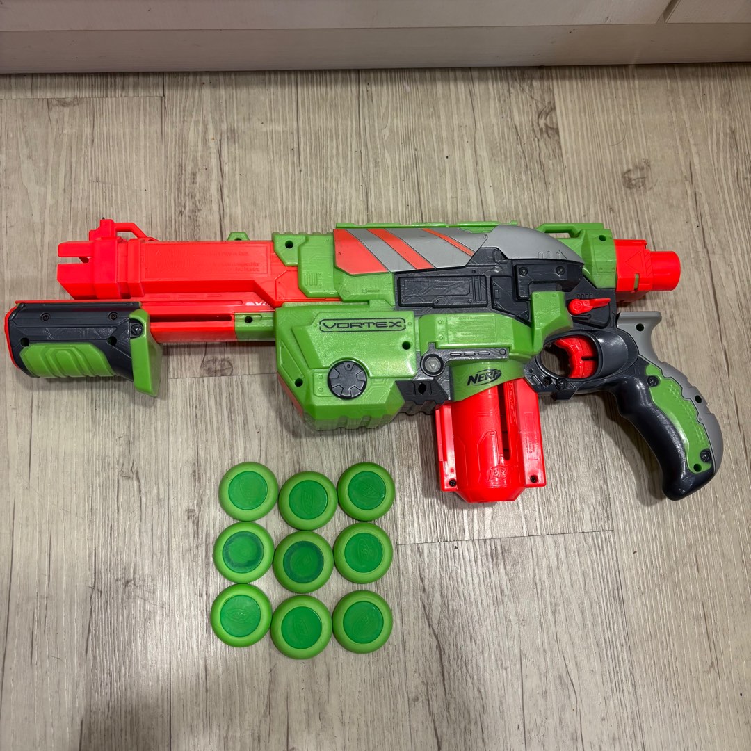Nerf Gun Vortex with Bullets, Hobbies & Toys, Toys & Games on Carousell