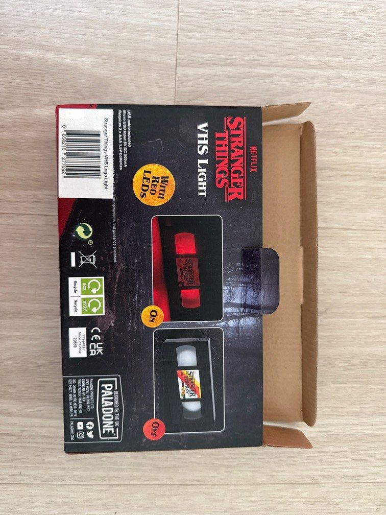 Netflix Stranger Things VHS Light - Official Merchandise, Everything ...
