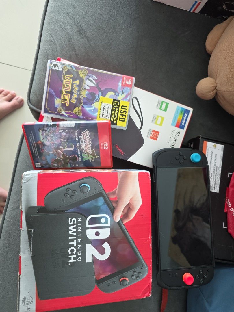 Nintendo switch 2 with pokemon, Video Gaming, Video Game Consoles ...