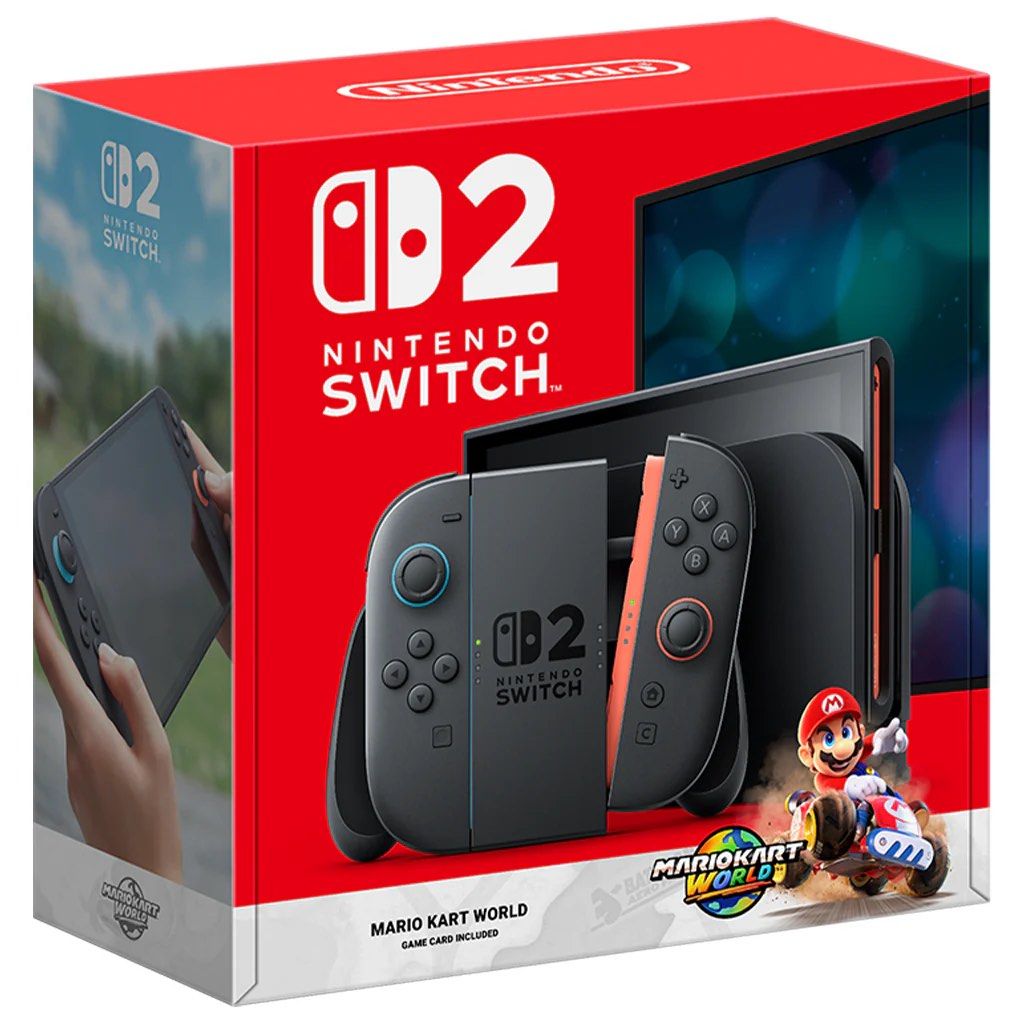 Nintendo Switch 2 - Mario Kart World Bundle, Video Gaming, Video Game ...