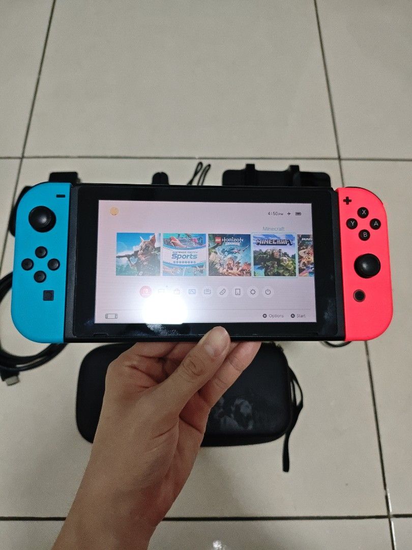 Nintendo Switch V1 Dual Mode 128gb Jailbreak, Video Gaming, Video Game ...