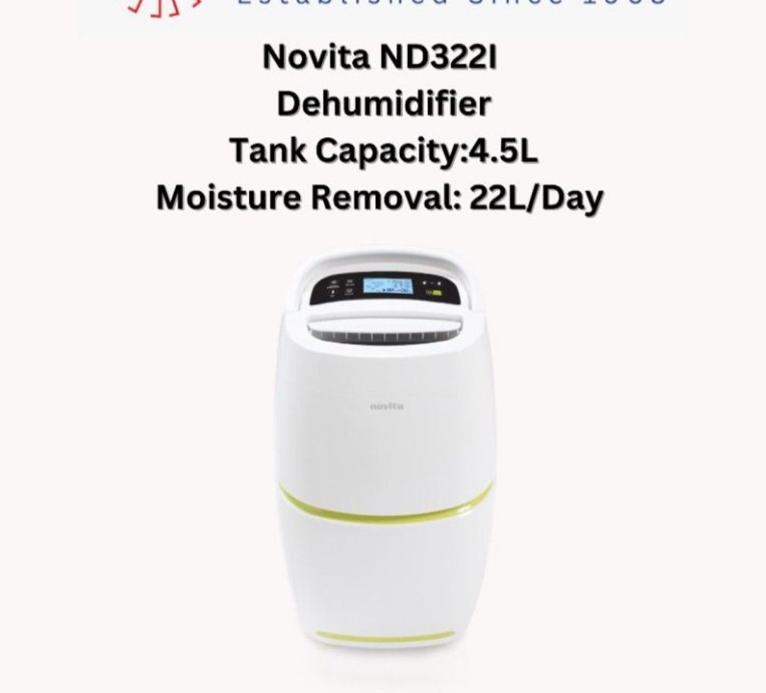 Novita Dehumidifier, TV & Home Appliances, Air Purifiers ...