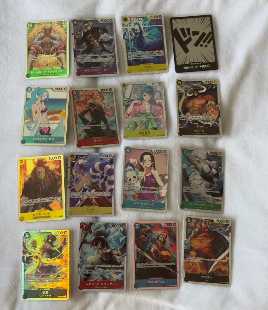 One Piece Card Game - SR, Hobbies & Toys, Toys & Games on Carousell