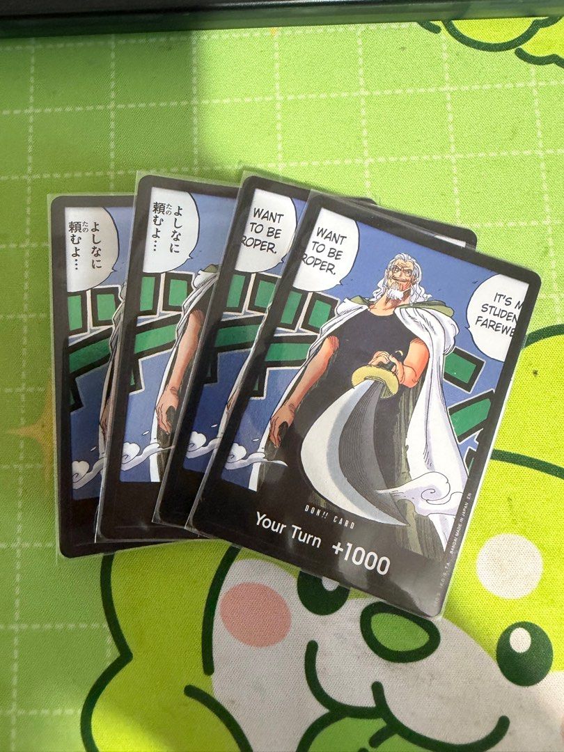 One Piece Card Game DON CARD !!!, Hobbies & Toys, Toys & Games on Carousell