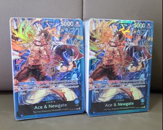 (1 left) Optcg ace & newgate starter deck english (lucky draw for promo ...