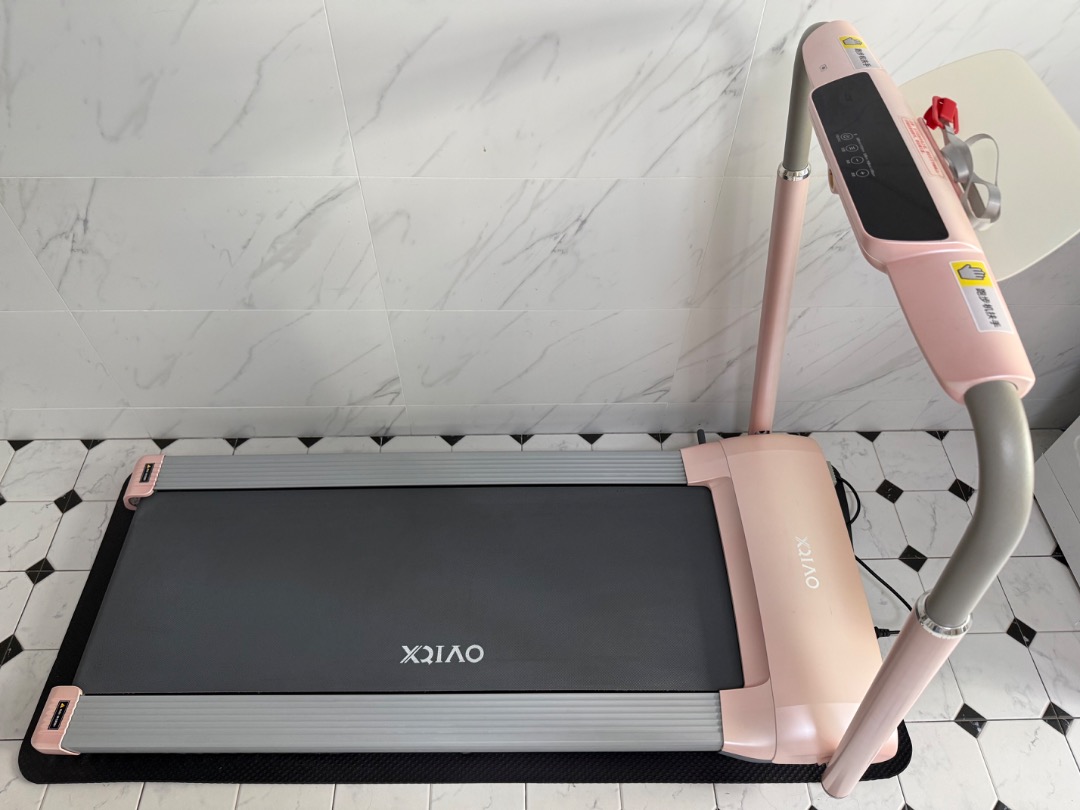 OVICX Q1S Pink Treadmill, Sports Equipment, Exercise & Fitness, Cardio ...