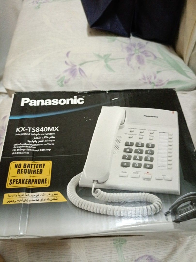 Panasonic KX-TS840MX Integrated Telephone System, TV & Home Appliances ...